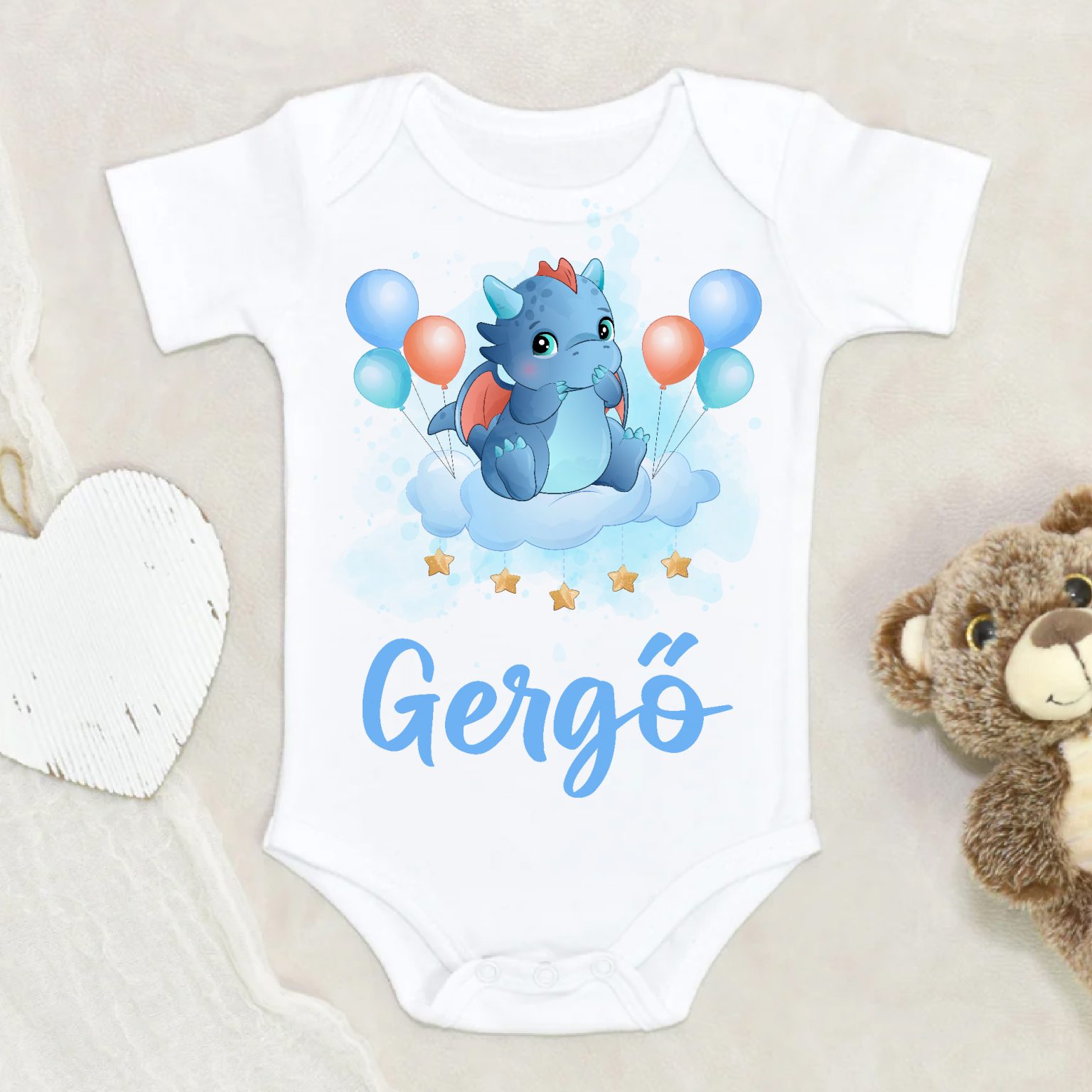 Névre szóló gyerek body - Első Napom